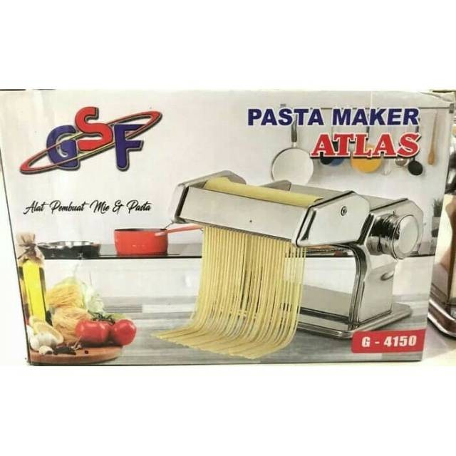 Jual Pasta Machine/Pasta Maker/Gilingan Molen/Gilingan Mie Atlas GSF | Shopee Indonesia