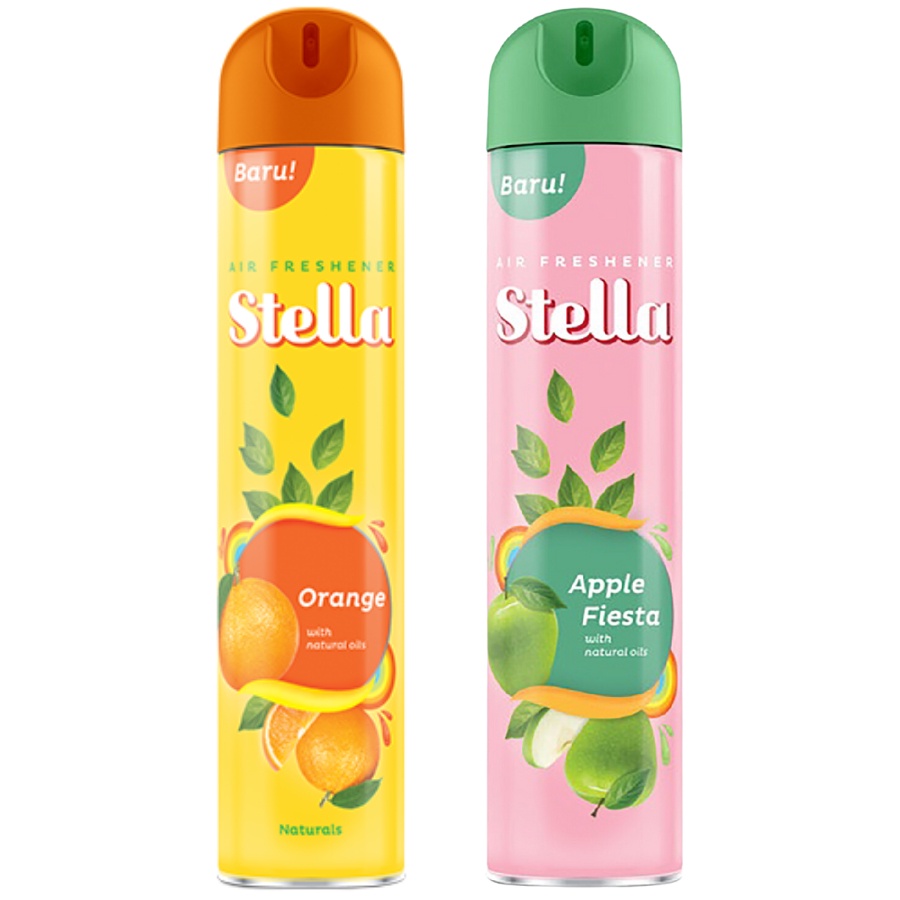 Jual STELLA Aerosol Air Freshener 400mL| STELLA Spray Pengharum Ruangan ...