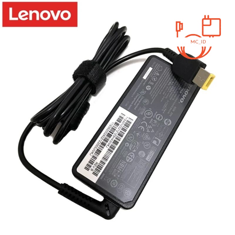 Jual Adaptor Charger Lenovo Yoga Thinkpad A475 E450 E455 E460 E465 E470 E550 E550c E555 L460 ...