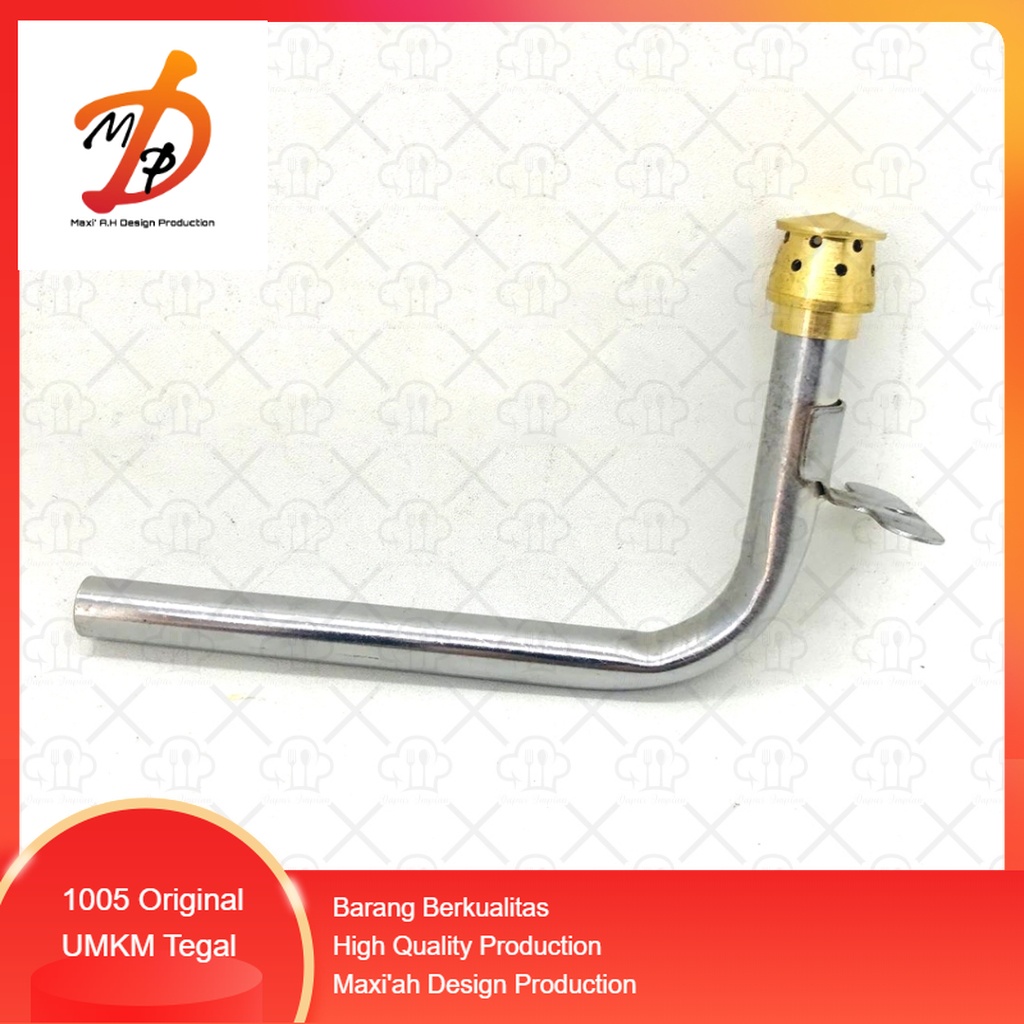 Jual Pipa L Api Lilin Kompor Gas Rinnai STAINLESS - Pipa Api Tengah ...