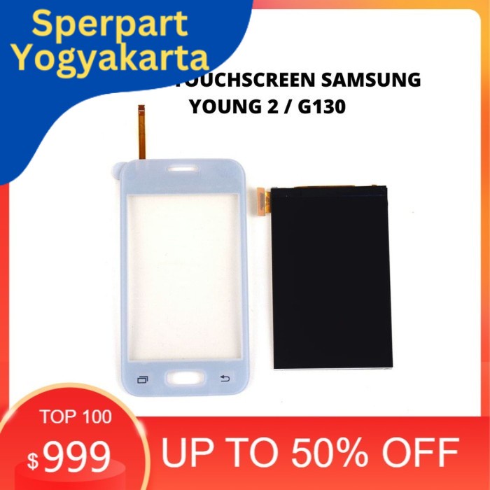 Jual LCD + TOUCHSCREEN SAMSUNG YOUNG 2 G130 G130H FULLSET ORIGINAL | Shopee Indonesia