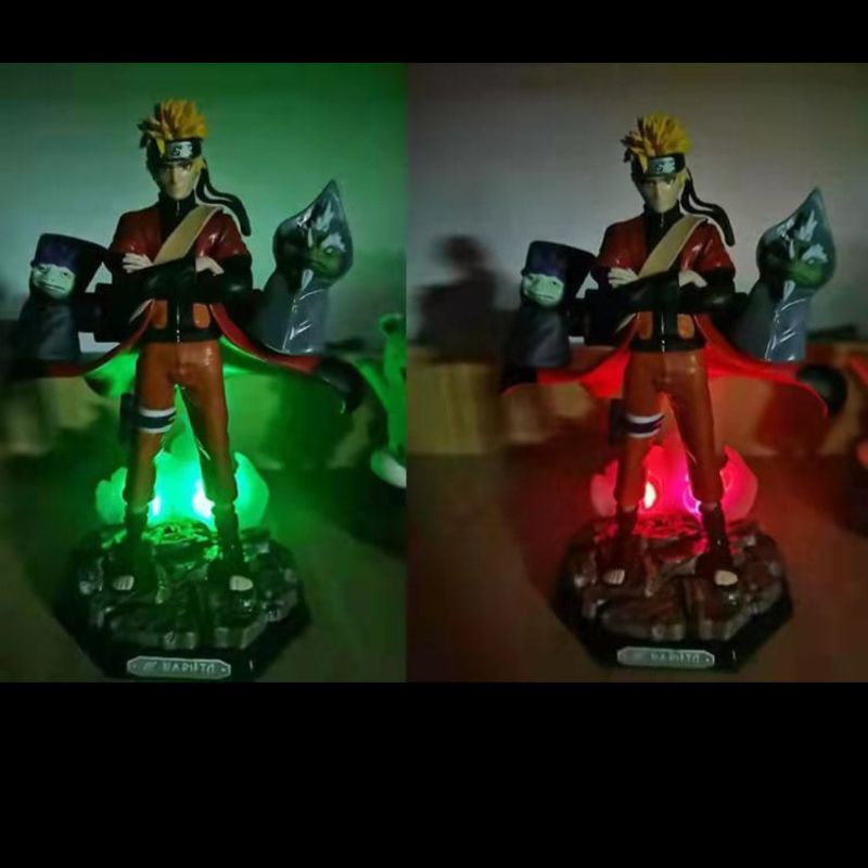 Jual Naruto Shippuden Sage Mode Shima Fukasaku Elder Frog with LED ...