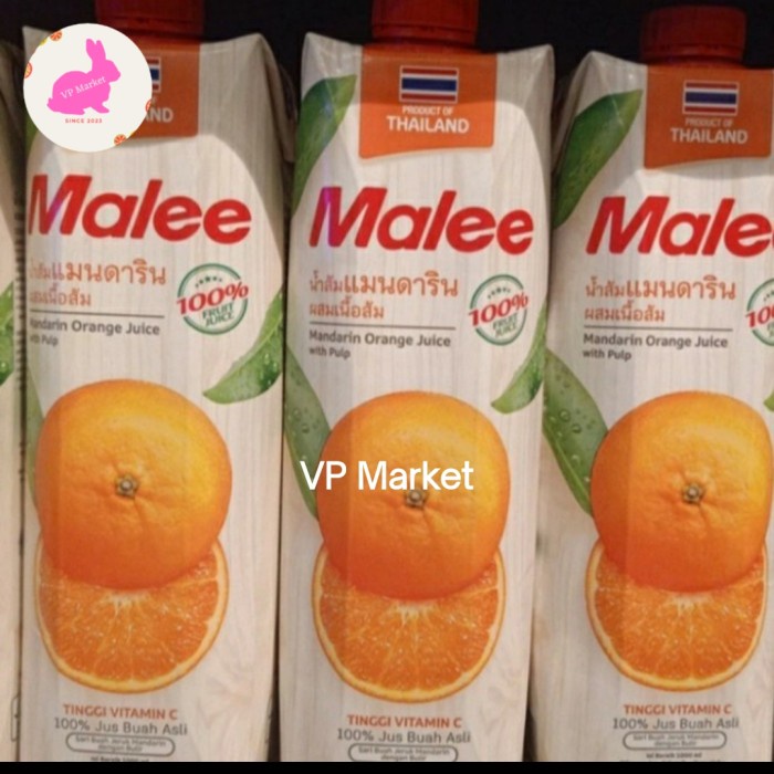 Jual Malee Mandarin Orange Juice 100% | 1000ml | Shopee Indonesia