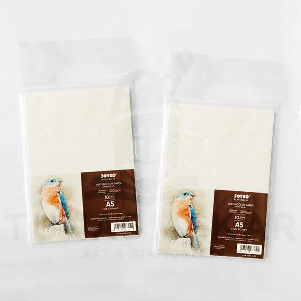 Jual Watercolor Paper Kertas Cat Air 300 gsm 10 Sheets Joyko WLPP-2500 | Shopee Indonesia