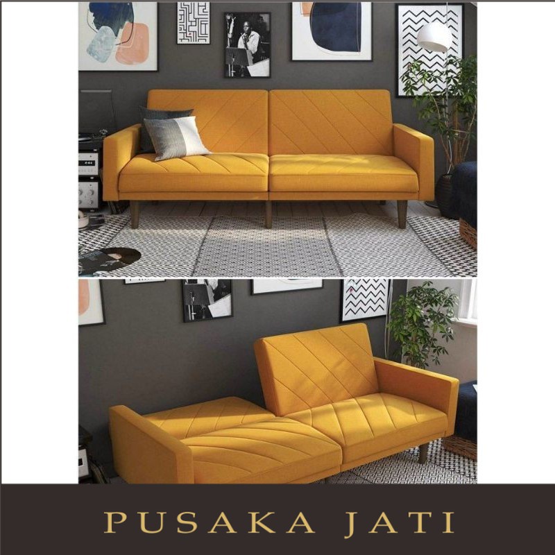 Jual sofa lipat modern minimalis sofa bed pusakajati | Shopee Indonesia