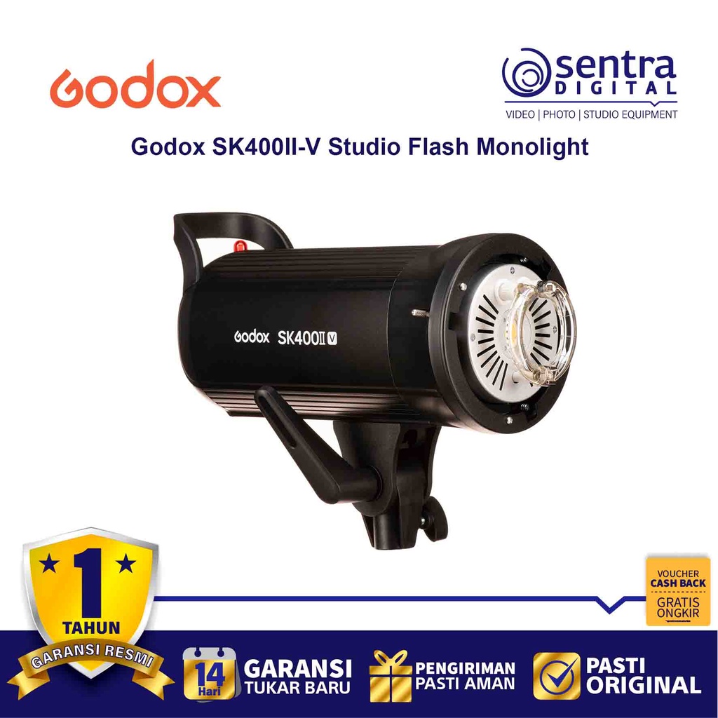 Jual Godox SK400II-V Studio Flash Monolight Built in Receiver - SK 400 ...