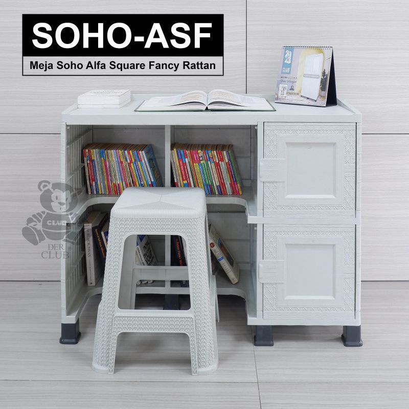 Jual Meja SOHO-I - Meja Kabinet Plastik Dengan Laci CLUB - Meja Kerja ...