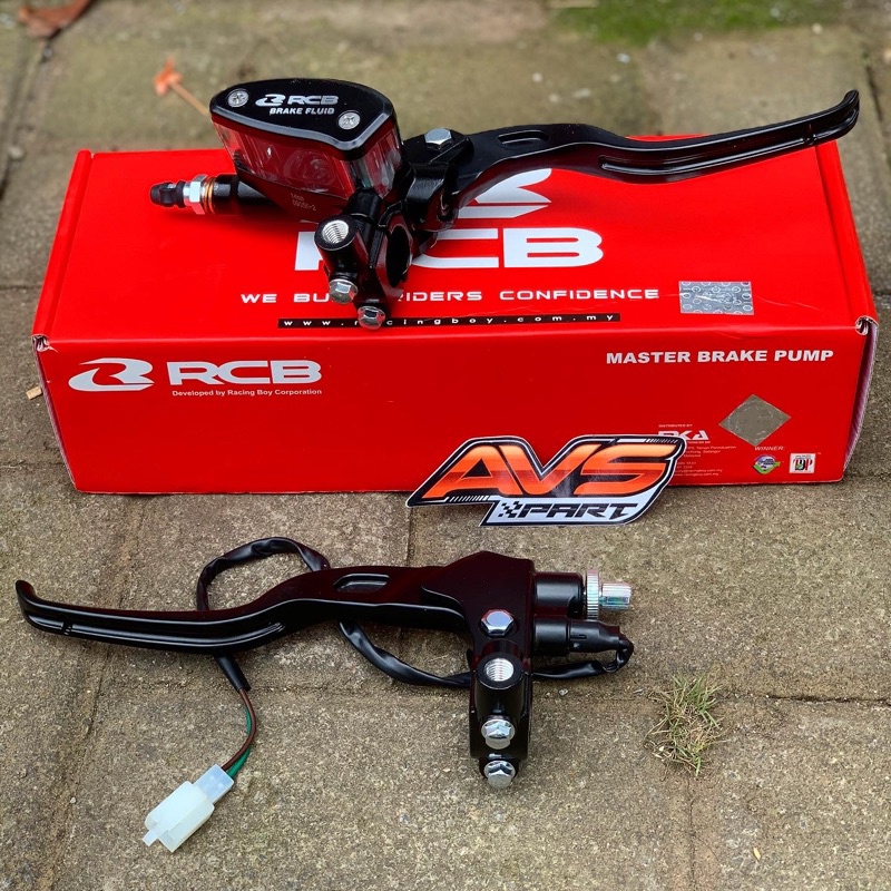 Jual Master Rem RCB Kanan Kiri Set Handle Kopling Oval Master Rem RCB ...