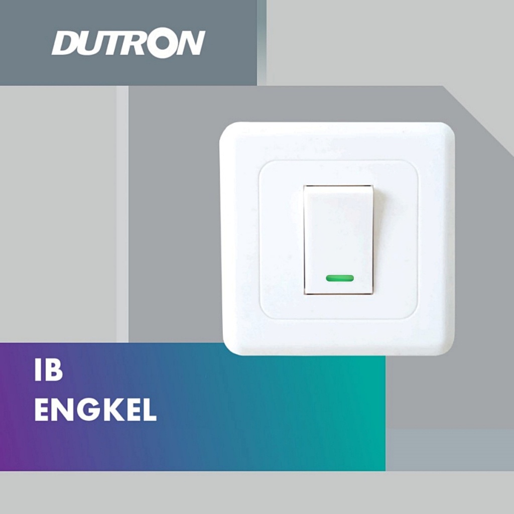 Jual Saklar Engkel Single Inbow Saklar Tunggal Single Tanam IB Dutron ...