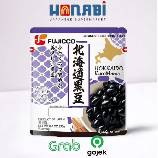 Jual Fujicco Hokkaido Kuro Mame 250g - Kacang Hitam Made In Japan ...