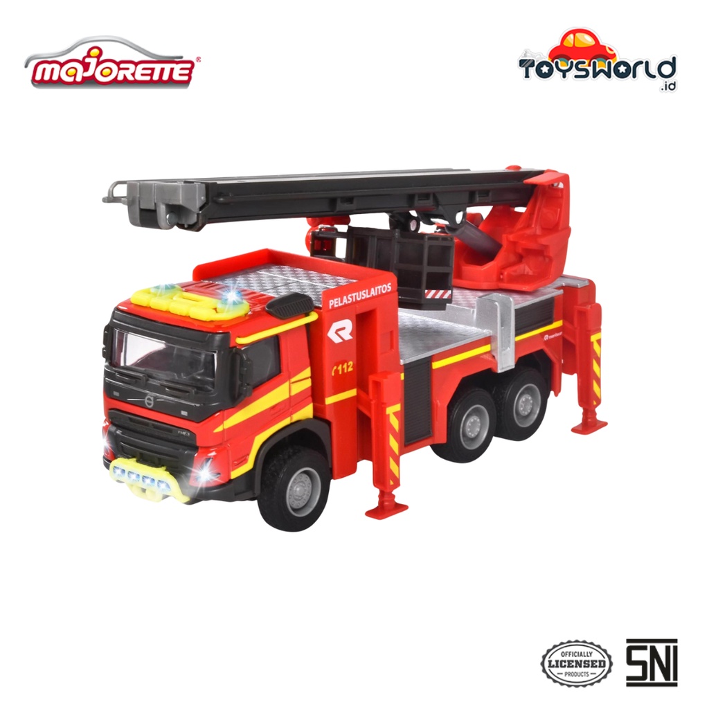 Jual Majorette Volvo Series Truck Fire Engine - Mainan Anak | Shopee ...