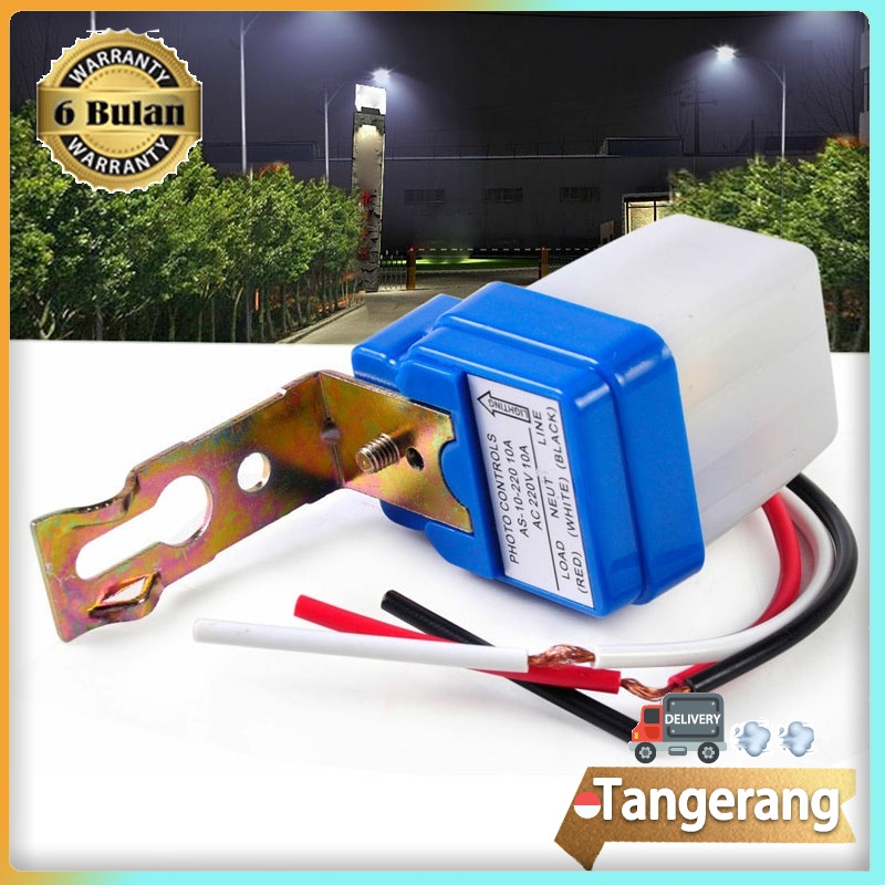 Jual Sensor Photocell 6A 220v Photo Cell Fotocell Sensor Cahaya ...