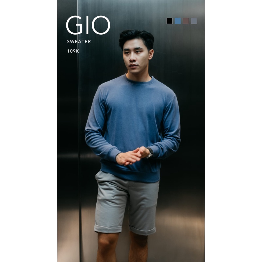 Jual MALE - Gio Sweater | Knit Sweatshirt | Pakaian Atasan Pria ...