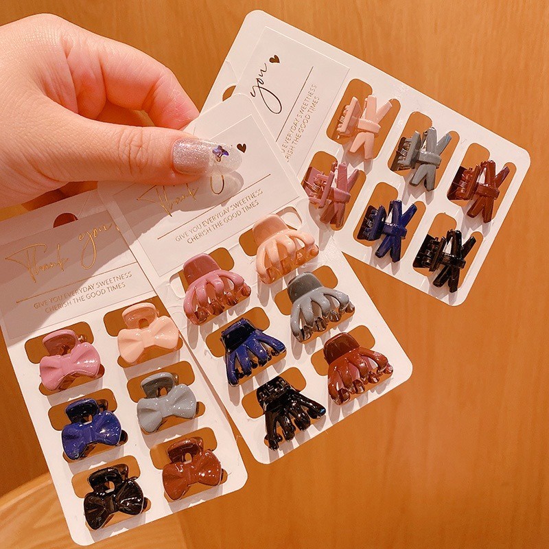 Jual FY Jepit Rambut Mini 1 Set Isi 6 Jepit Poni Aksesoris Rambut ...