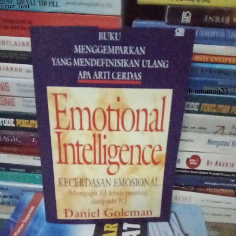 Jual Buku Emotional Intelligence By Daniel Goleman | Shopee Indonesia