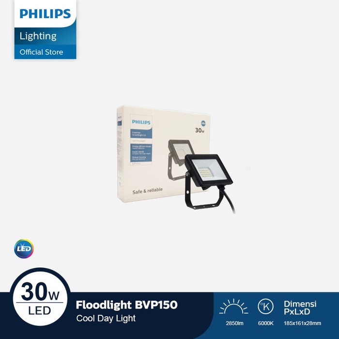 Jual Lampu Sorot Philips BVP150 LED27/CW 220-240V 30W SWB G2 GM | Shopee Indonesia