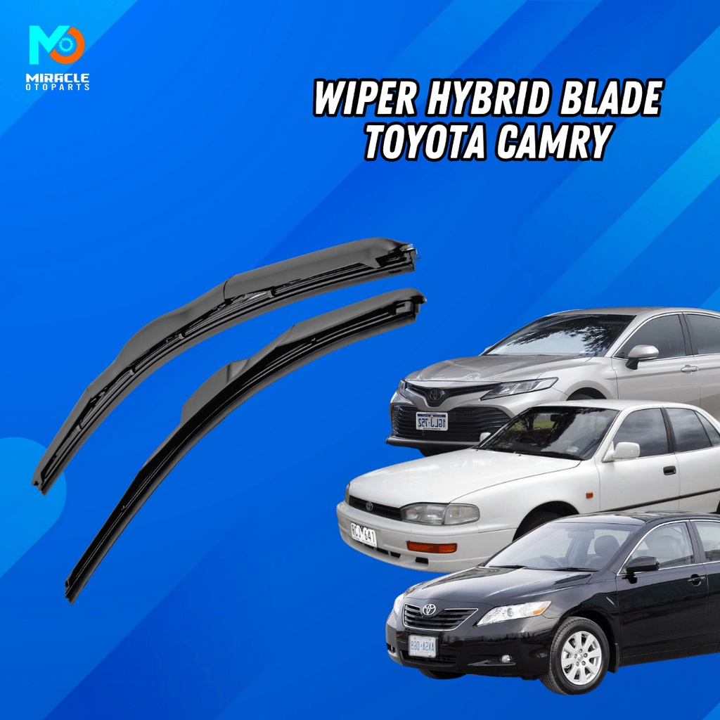 Jual Wiper Hybrid Blade Toyota Camry / Wiper Blade Hybrid 1 Set (Kiri ...