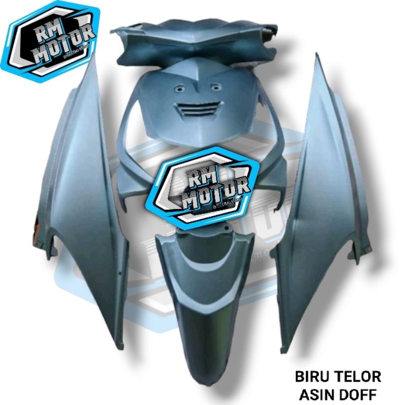 Jual Full body halus Honda Beat Karbu 2008-2012 BIRU DOFF / BLUE MATTE ...