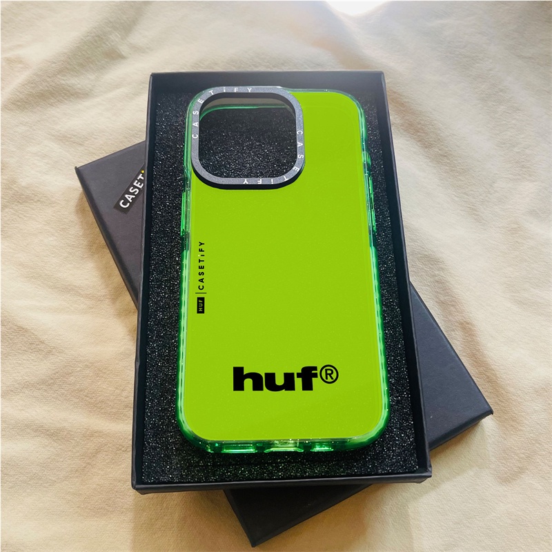 Jual CASETiFY X HUF Green Case Edge&Blue&Green&Purple Clear Sideband ...