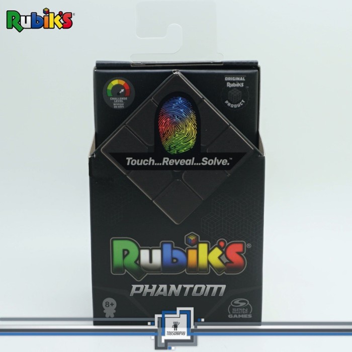 Jual Rubik's Phantom Cube Mainan Rubiks Touch Feel Reveal 3x3 | Shopee ...