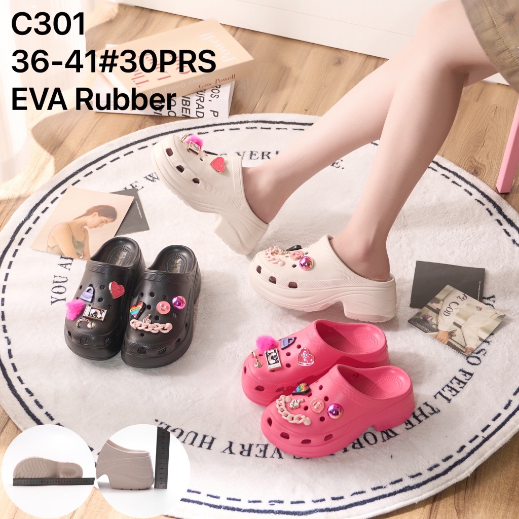 Jual Slip On Bae Clog Jibbitz / Wedges Bae Clogs Youth Balance C301 ...