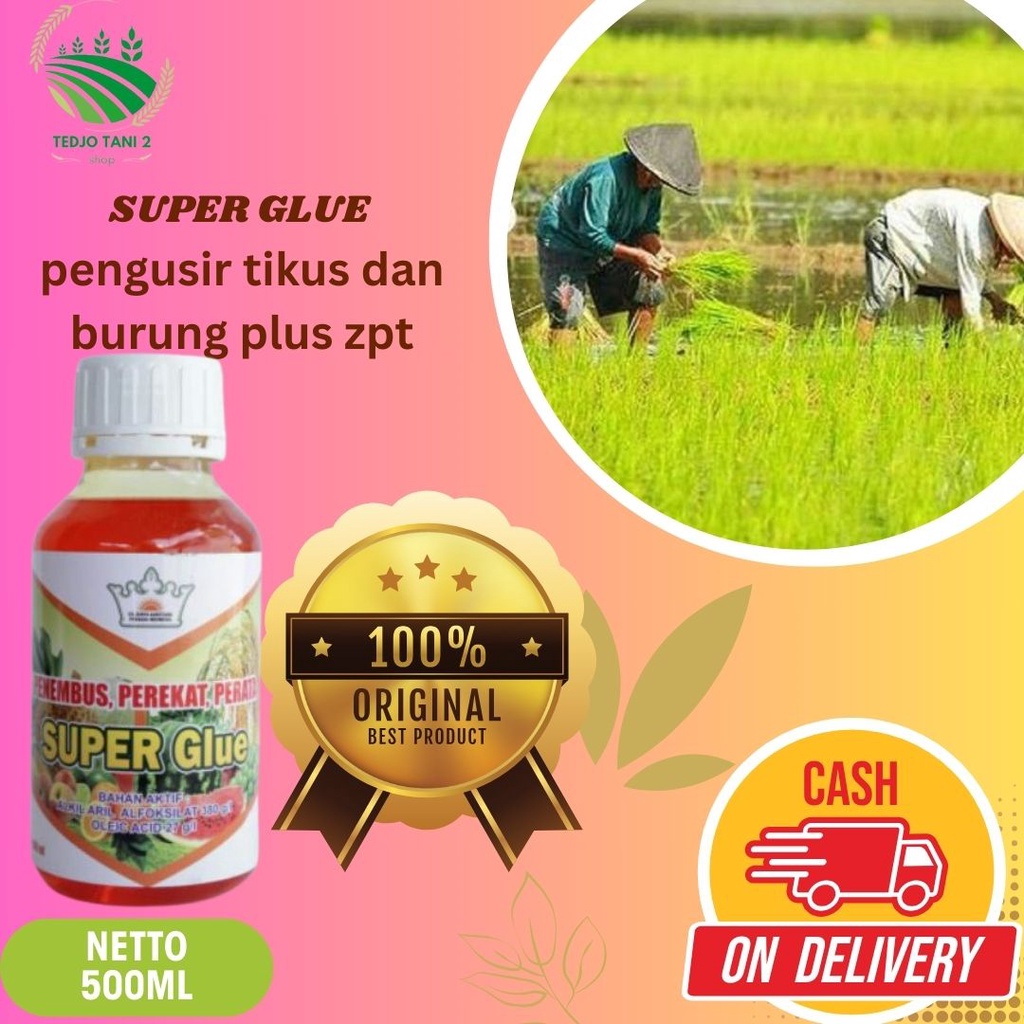 Jual Fertilizer pelengkap Super Glue Penembus Perekat Perata 500 ML ...
