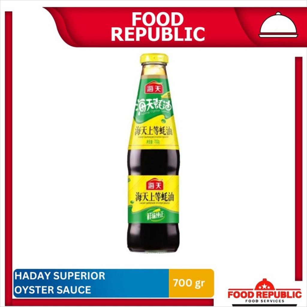Jual Haday Superior Oyster Sauce 700 gr Hai Tian Saus Tiram khas China | Shopee Indonesia