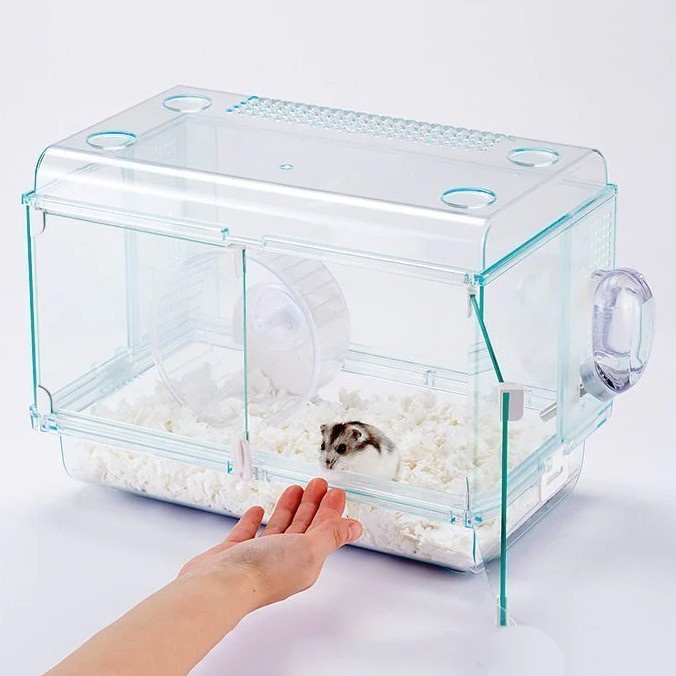 Jual Kandang Hamster Kaca Mewah GEX Glass Harmony 450 Plus Premium | Shopee Indonesia