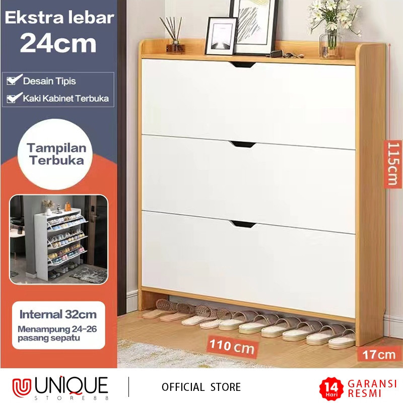 Jual Rak Sepatu 3 Susun Rak Sepatu Estetik Minimalis Rak Sepatu Sandal ...