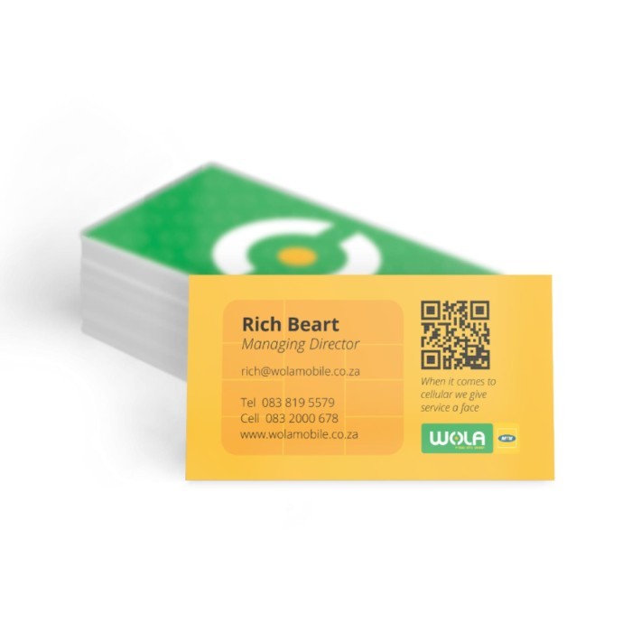 Jual Kartu nama cetak 2 muka full colour bahan ber-texture | Shopee ...