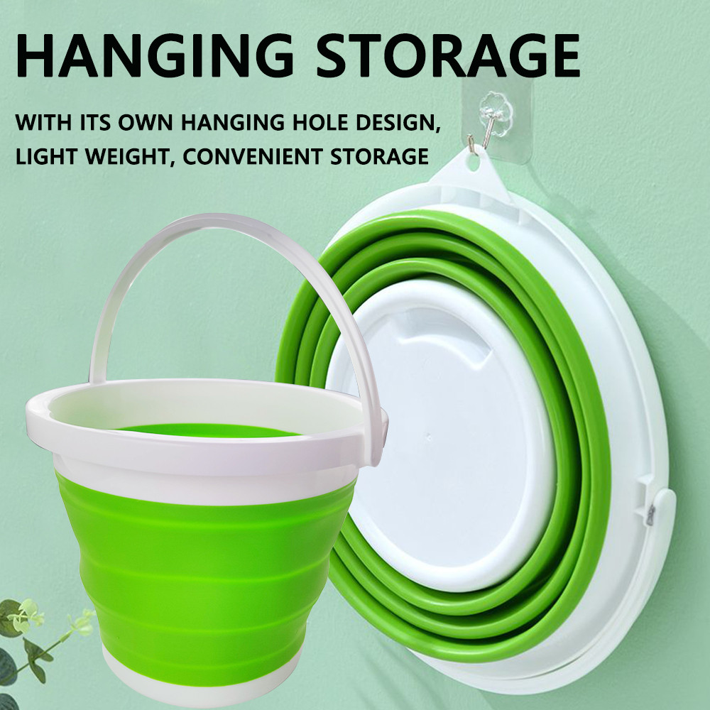 Jual Ember Lipat Water Bucket Foldable Collapsible 5 Liter dan 10 Liter ...