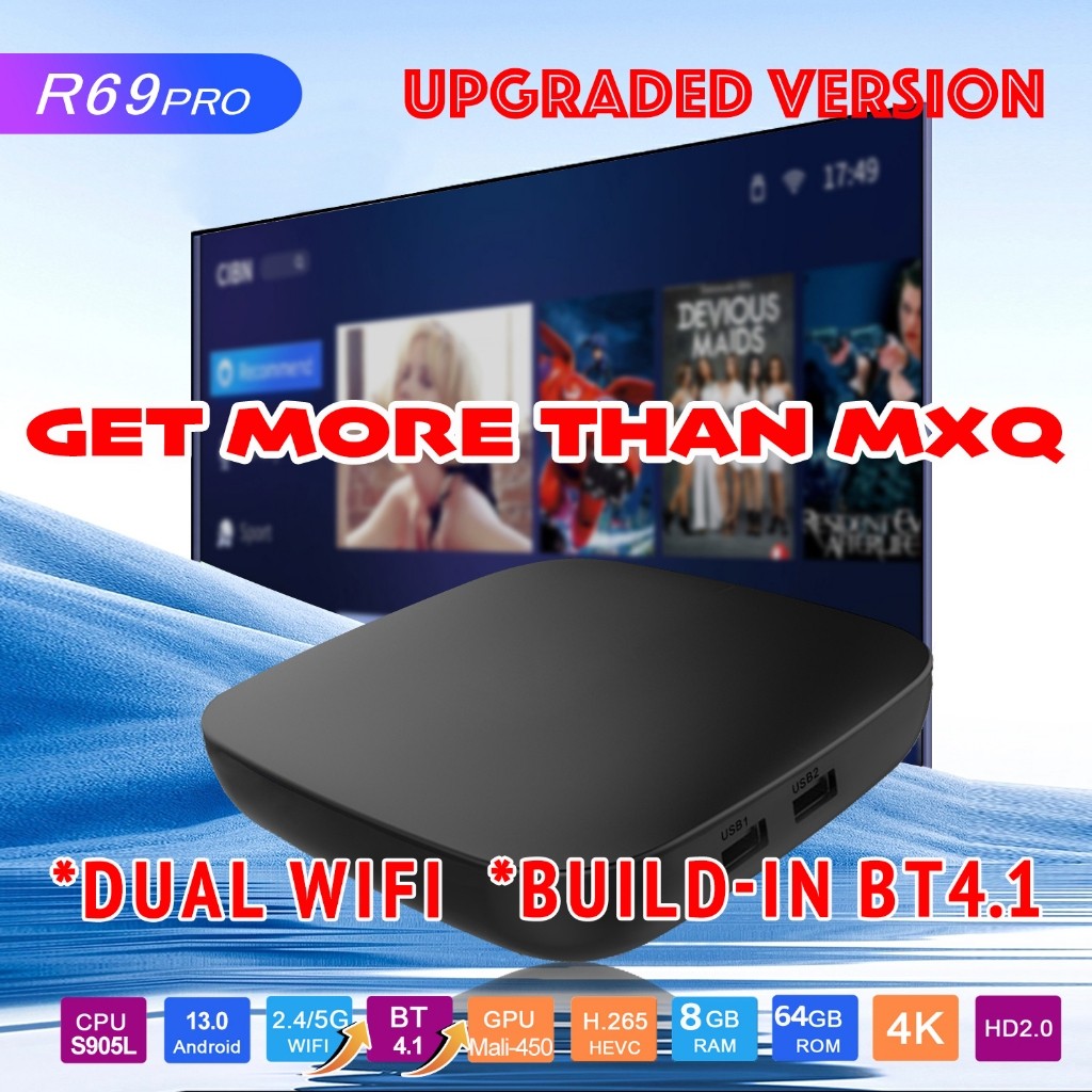 Jual Quality Guaranteed Android Set Top TV BOX RAM 8+64GB MXQ Pro ...