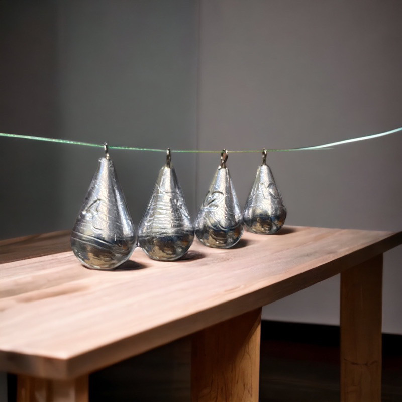 Jual Bandul Pancing Atau Timah Pancing Putar Model Tetes Air | Shopee ...