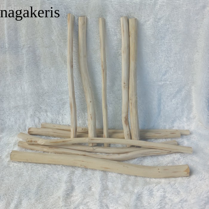 Jual Ranting Kayu Jati Panjang Dan Pendek Untuk Macrame Ukuran 50cm ...