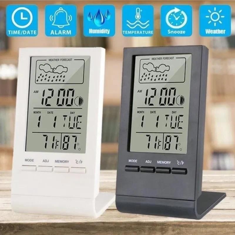 Jual LED Digital Automatic Electronic Monitor Clock Thermometer ...