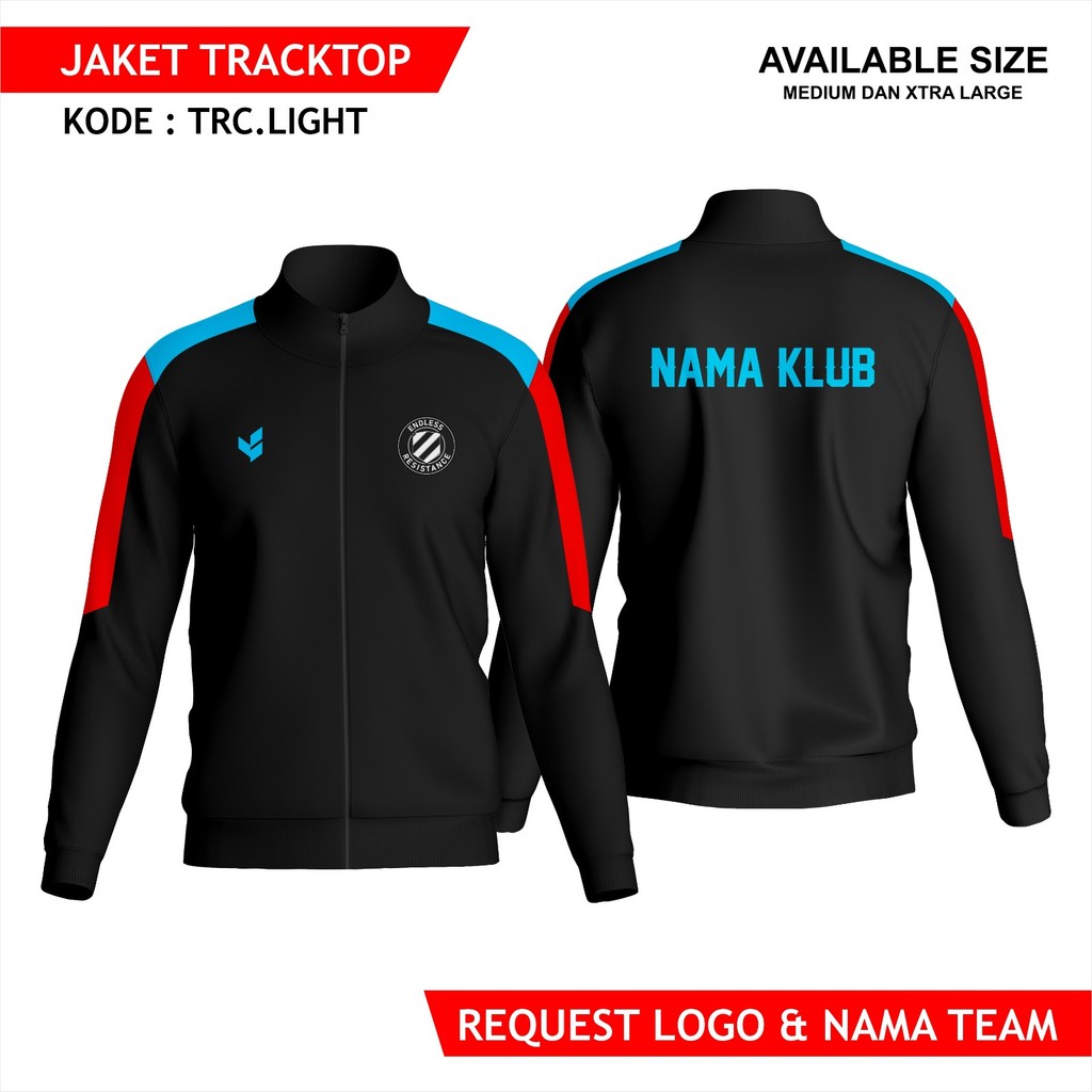 Jual JAKET TIM TRC BOLA BISA PAKAI LOGO DAN NAMA TIM SENDIRI | Shopee ...