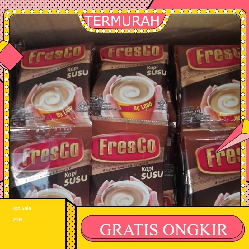 Jual Fresco kopi susu @ 12 sachet | Shopee Indonesia