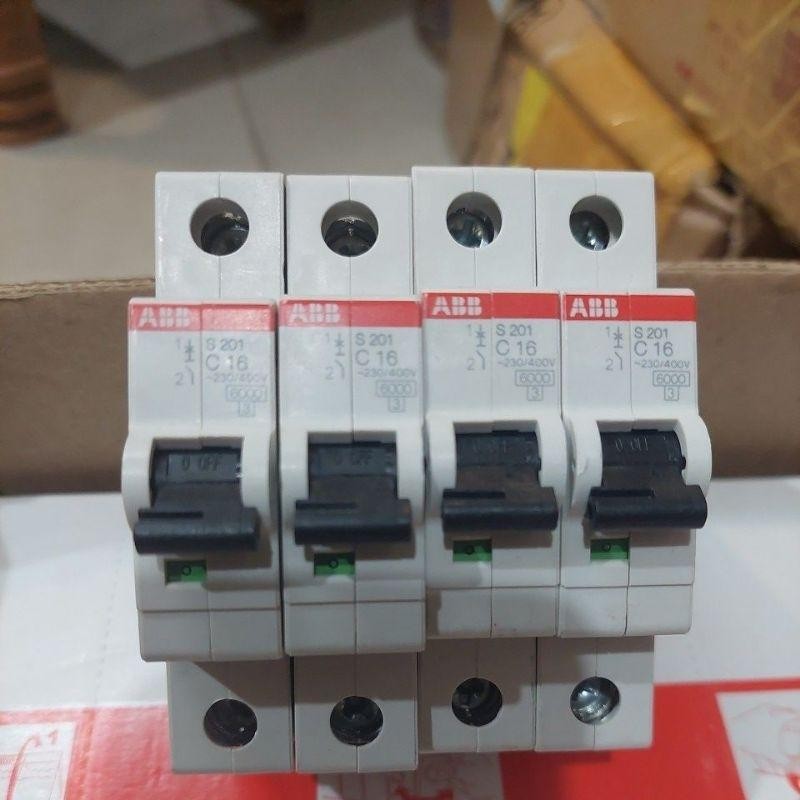 Jual mcb abb 1p S 201 16a 6ka original | Shopee Indonesia