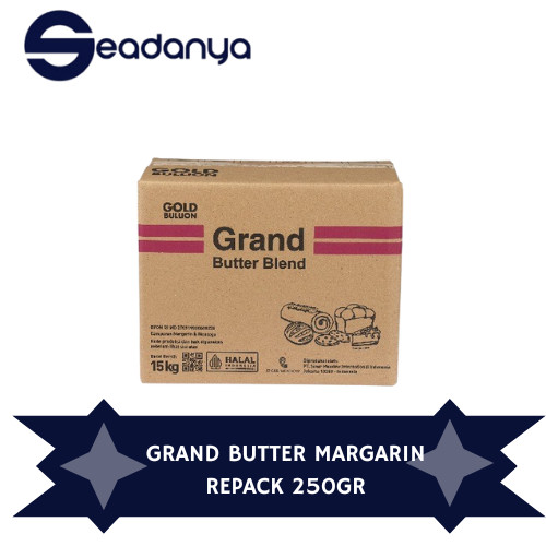 Jual GRAND BUTTER MARGARIN KEMASAN REPACK 250GR | Shopee Indonesia