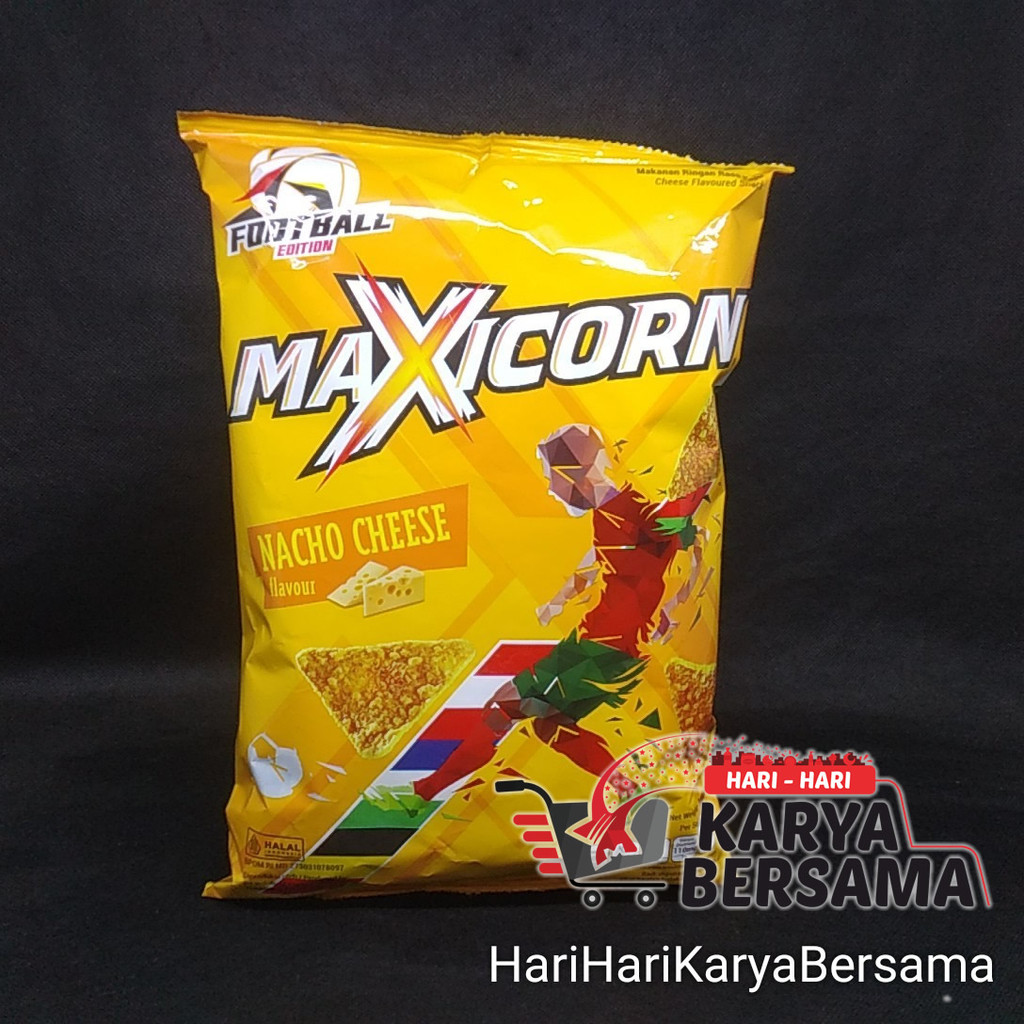 Jual SNACK MAXICORN NACHO CHEESE FLAVOUR 140GR | Shopee Indonesia