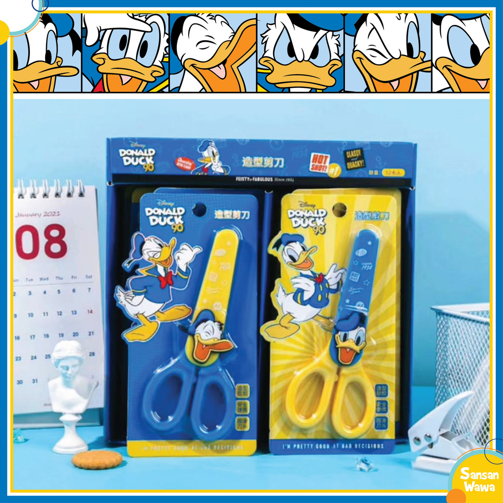Jual Gunting mini karakter Donald Duck, Princess Cinderella , Snow ...