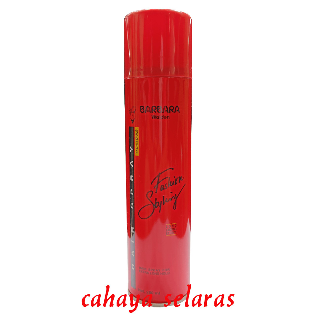 Jual BARBARA WALDEN HAIR SPRAY EXTRA LONG HOLD 280ML | Shopee Indonesia