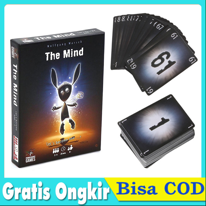 Jual The Mind Card Game - Mainan Kartu Keluarga, Board Game Kooperatif ...