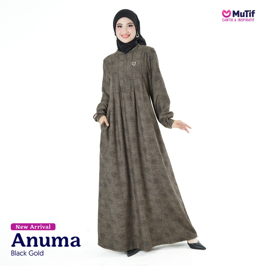 Jual Sarimbit Anuma Gamis Mutif Anuma Ukuran Dewasa by Mutif | Shopee ...