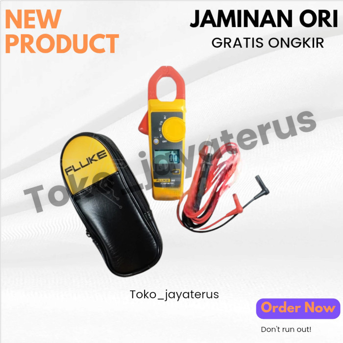 Jual Digital Clamp Meter 1000A Fluke 305 original | Shopee Indonesia