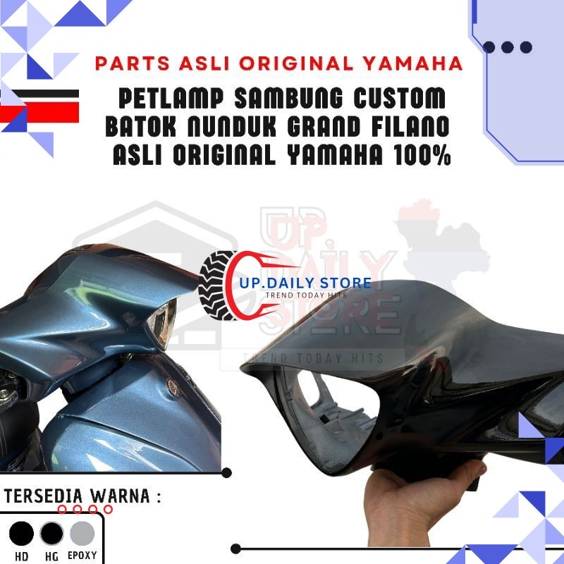 Jual Batok Custom Sambung Petlamp Nunduk Yamaha Grand Filano Original ...