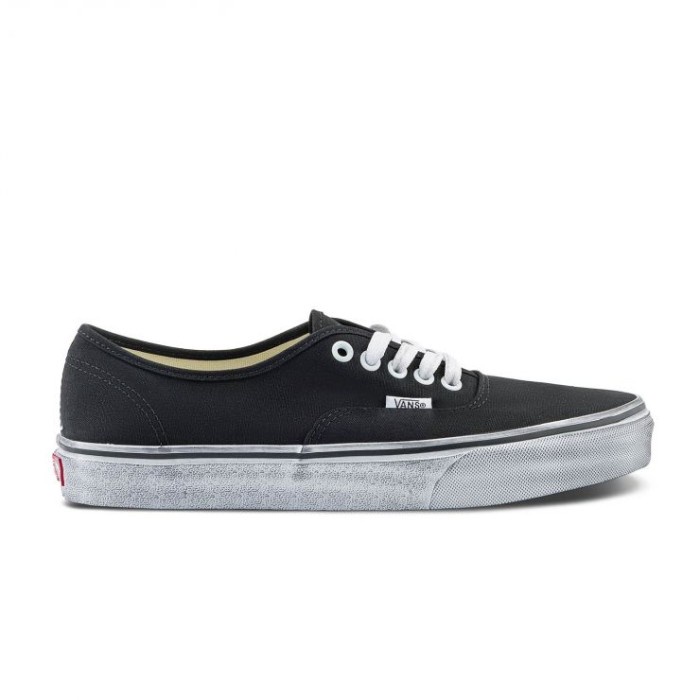 Jual VANS AUTHENTIC STRESSED BLACK WHITE ORIGINAL | Shopee Indonesia