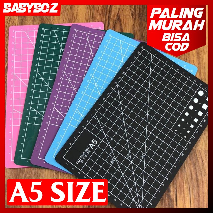 Jual BABYBOZ - A5 ALAS POTONG HUAN MEI Work Cutting Mat Pad A5 22 x 15 cm - GKSA4 ALAS POTONG ...