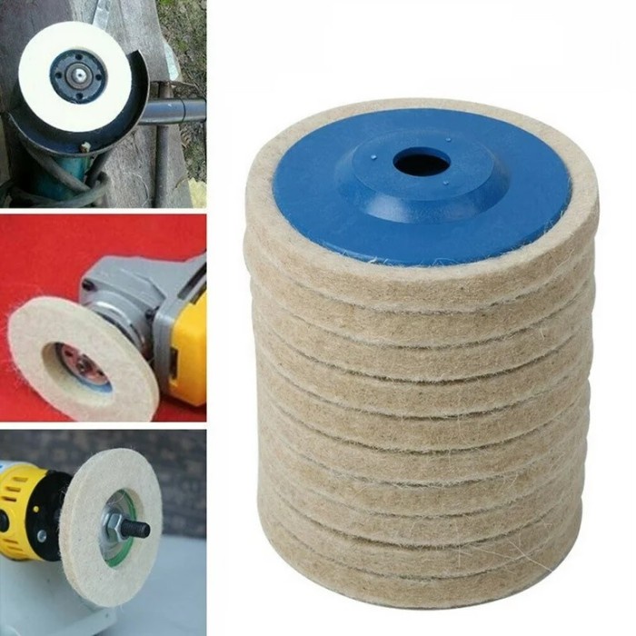 Jual Mata Wool Gurinda Benz 4" / Mata Poles Alumunium Gurinda 4 inch ...