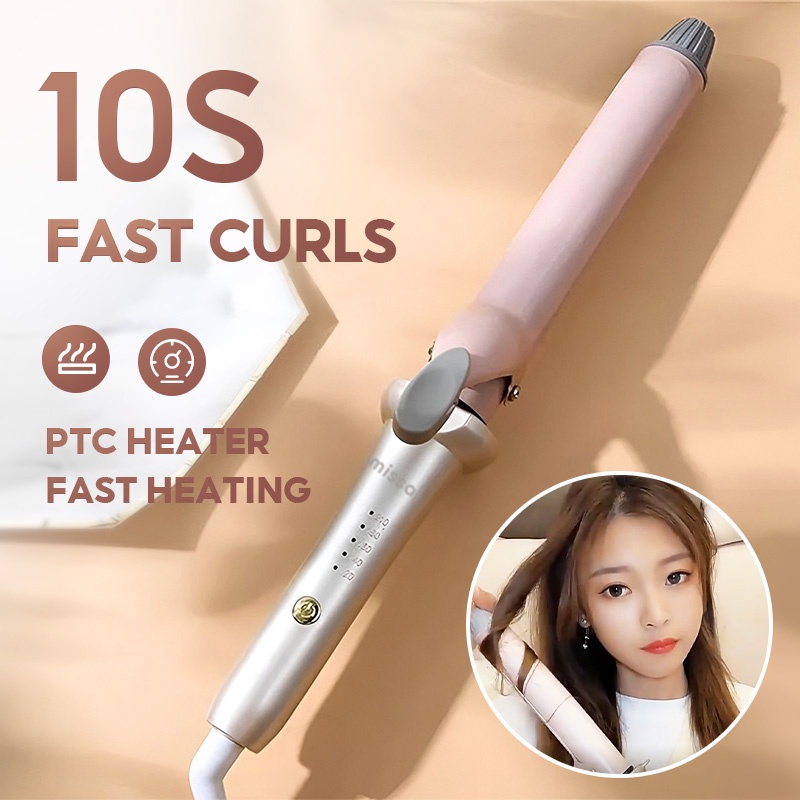 Jual Missai Catokan Rambut 2in1 Catokan Curly Profesional Hair Curler 32mm Catok Pengeriting ...